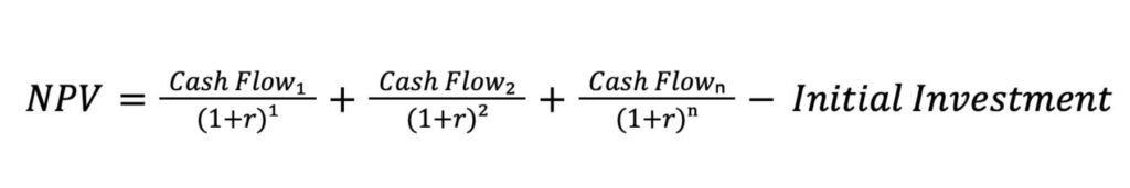 How To Calculate Net Present Value NPV Forage